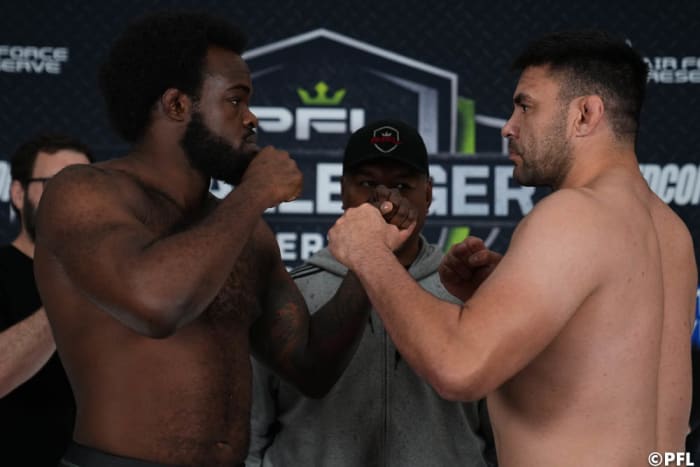 Pfl Challenger Series 6 Weigh In Results Heavyweights Cleared Mma