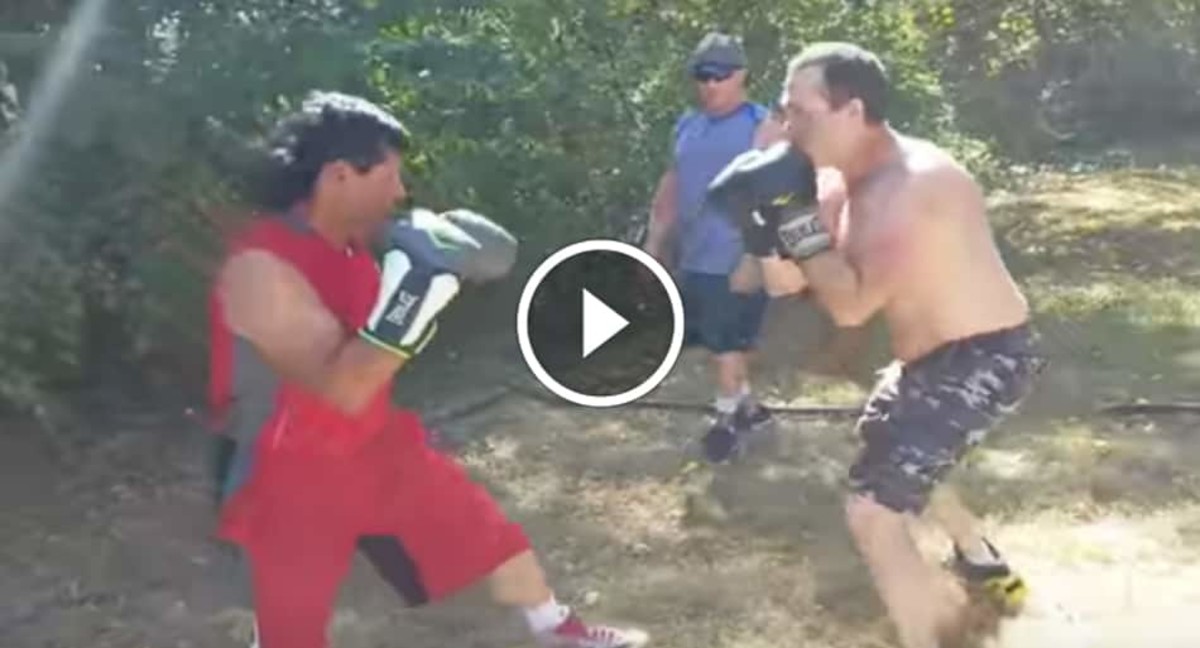 Backyard Boxing Brawl Ends In Devastating Fashion Mma Underground