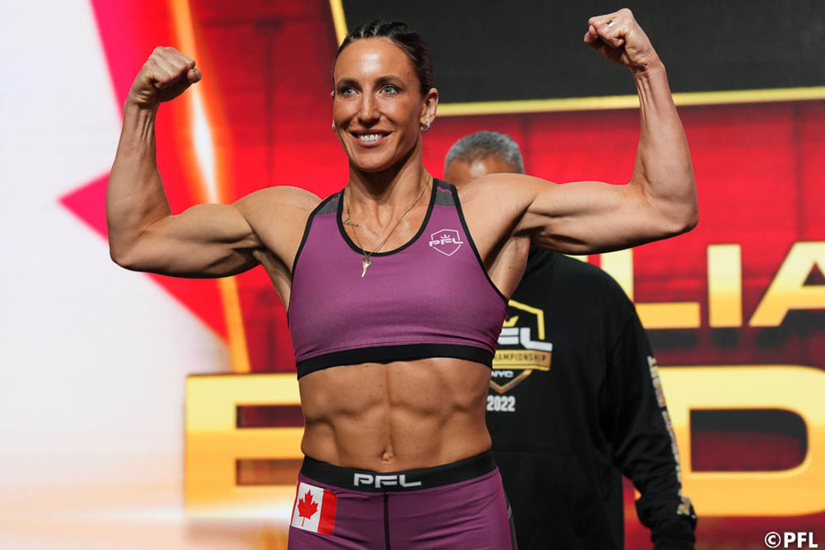 Photos: 2022 PFL World Championship ceremonial weigh-ins, faceoffs ... Photos: 2022 PFL World Championship ceremonial weigh-ins, faceoffs ...